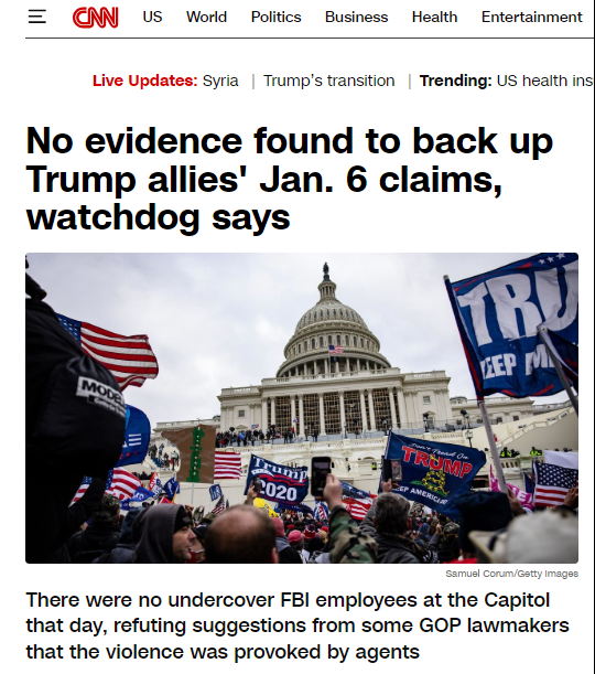 26 Undercover Feds on the ground for January 6th | Page 4 | Political Talk